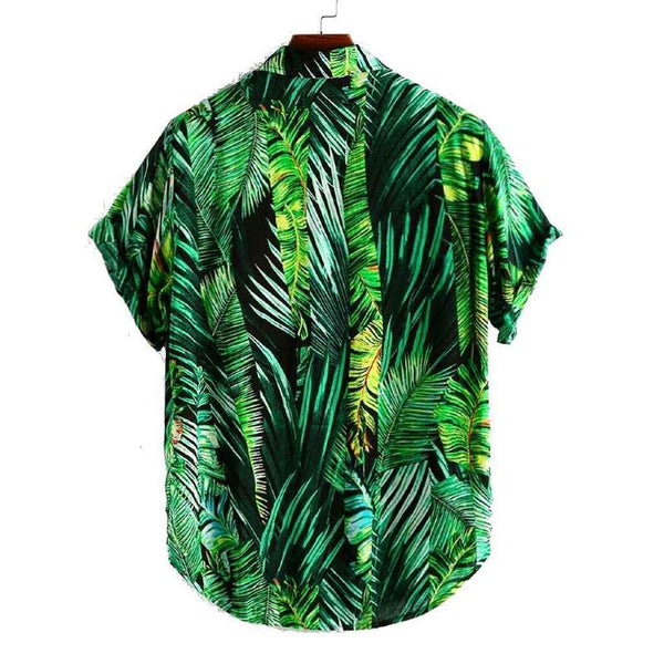 CHEMISE TROPICALE VERTE | Hawaï Tahiti Shop